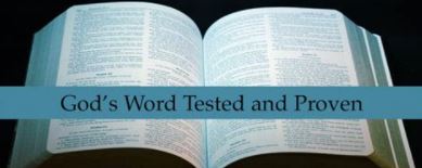 THE TESTED WORD OF THE LORD… | Roy's Covenant Corner