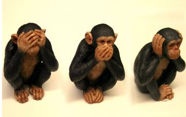 DARE WE USE THE THREE-MONKEY APPROACH? | Roy's Covenant Corner