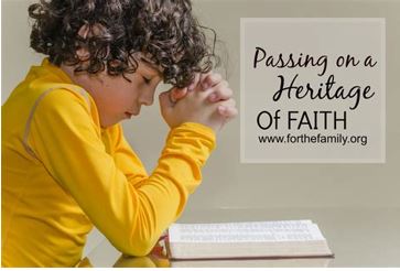 THE HERITAGE OF FAITH… | Roy's Covenant Corner